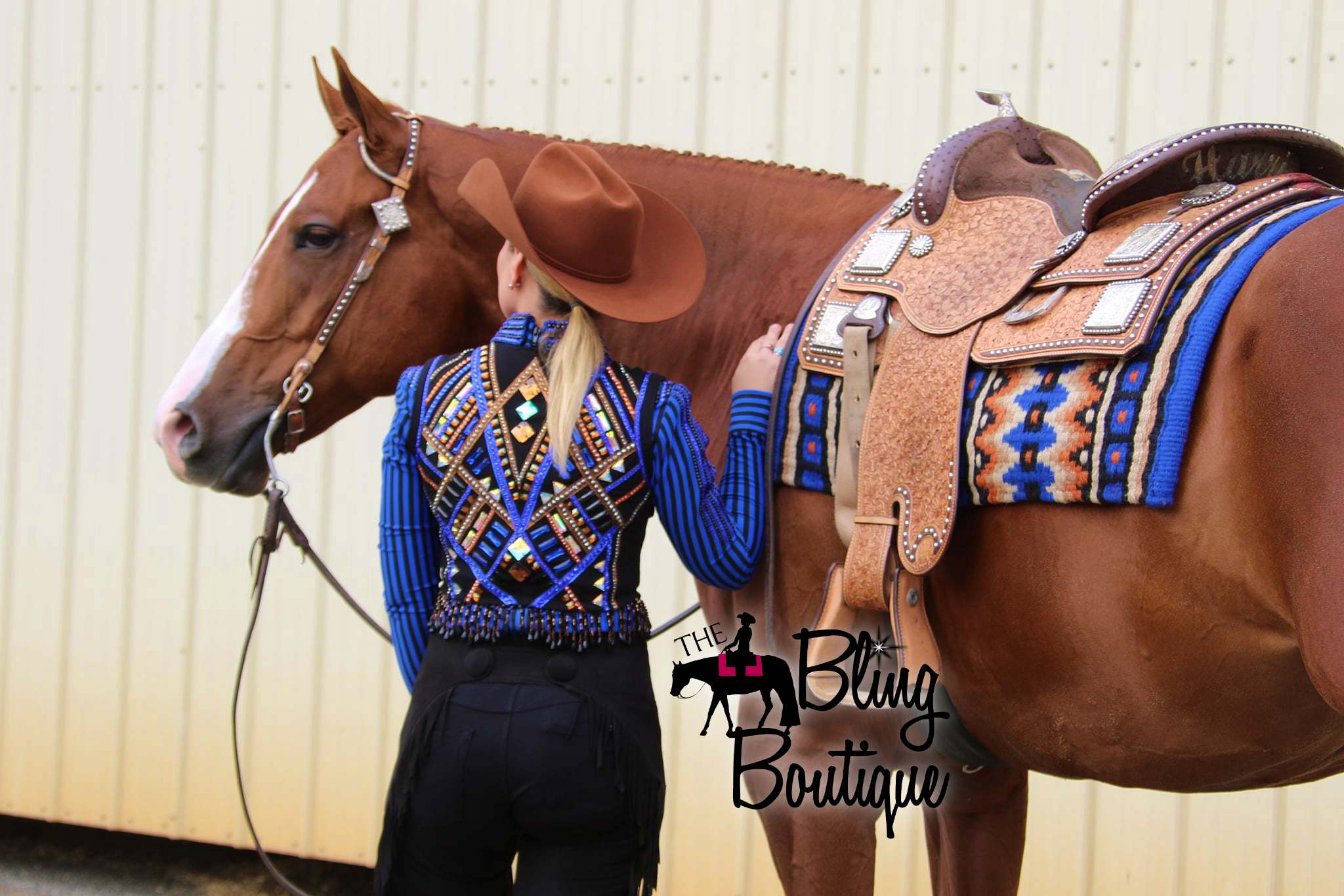 Custom horse show clothing, saddle pads and accessories. – The Bling ...